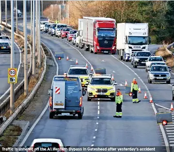 Pedestrian in his 80s killed on A1 in collision with heavy goods ...