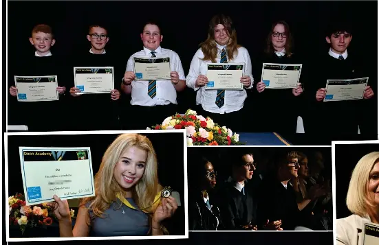 Prizegivin­g: Doon Academy students soar to success - PressReader