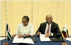 MCAZ signs MoU with South African regulator - PressReader