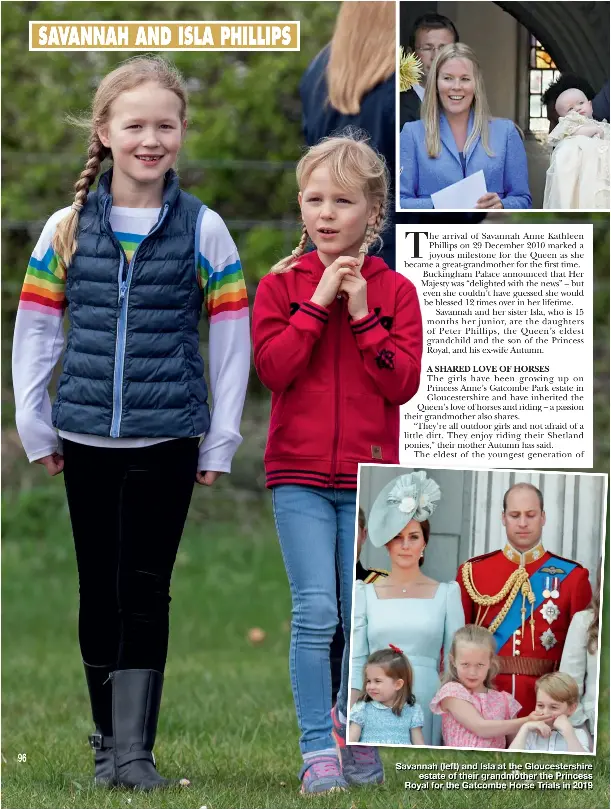 SAVANNAH AND ISLA PHILLIPS - PressReader