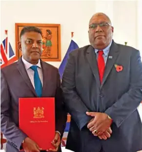 President Katonivere issues Writ of Elections - PressReader