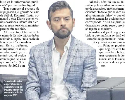 Palacios se va ‘PITEADO’ - PressReader