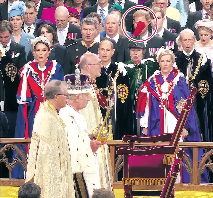 Harry hurries home rather than ruffling more feathers - PressReader