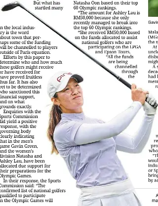 Players receive Olympic boost - PressReader