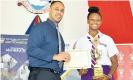 Kayla Wright to represent Ja at Int’l Math Olympiad - PressReader