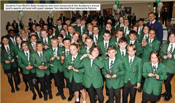 Awards day is a prized occasion for Bede’s stars - PressReader