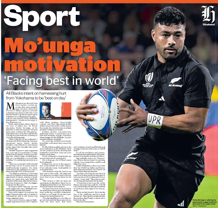 Mo’unga motivation ‘Facing best in world’ - PressReader