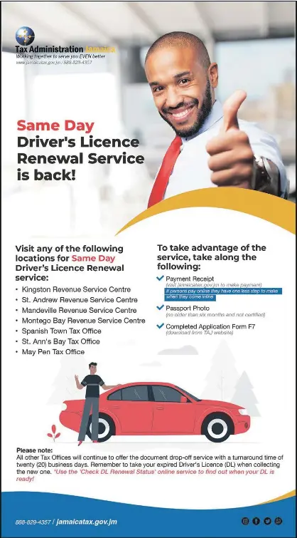 Same-day driver’s licence processing resumes - PressReader