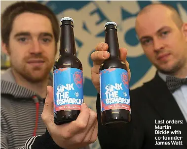 BrewDog’s co-founder to leave troubled beer giant | Scottish Daily Mail ...