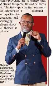 Majaha Nkonyane, Anthonimas­s collaborat­e on ‘The Holy Spirit In Her’ - PressReader