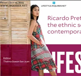 Ricardo Preto makes the ethnic so contempora­ry - PressReader