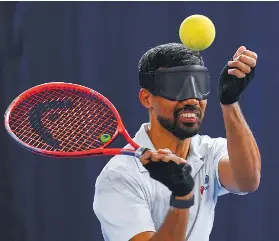 Blind tennis champion lobbies Paralympic­s inclusion - PressReader