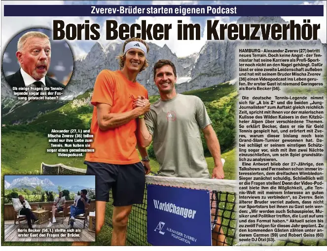 Boris Becker im Kreuzverhö­r - PressReader