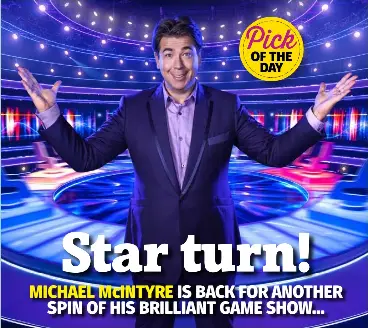 Star turn! MICHAEL McINTYRE’S THE WHEEL BBC1 8PM - PressReader