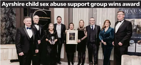 Ayrshire child sex abuse support group wins award - PressReader
