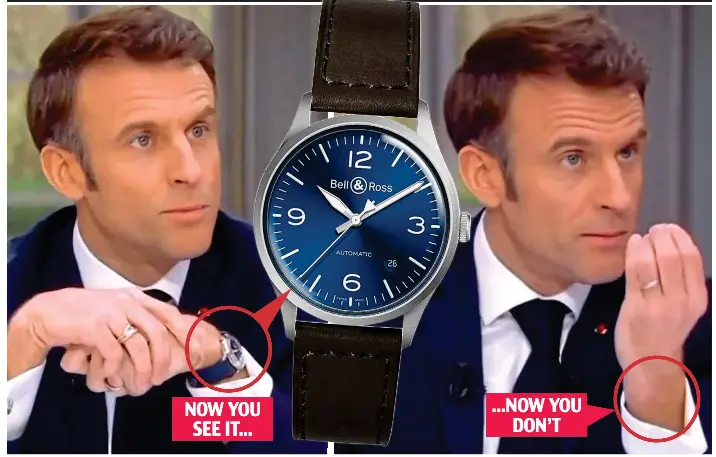 No hands for Mr Macron - PressReader