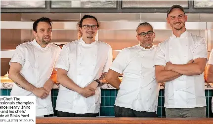 A sneak peek at Masterchef winner’s ‘bold and honest’ Binks Yard menu ...