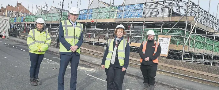 Exciting major milestone for new supported housing site - PressReader