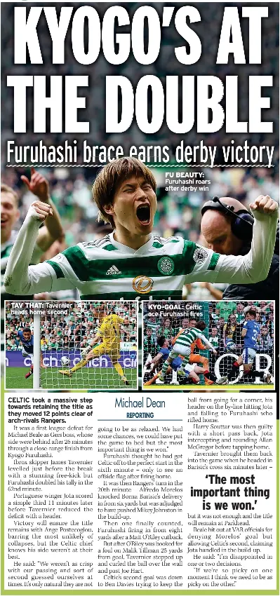 KYOGO’S AT THE DOUBLE - PressReader