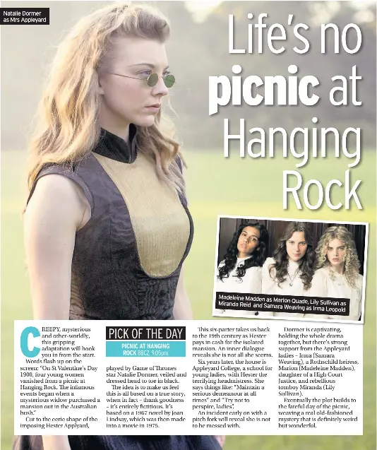 OF THE Life’s no picnic at Hanging Rock - PressReader