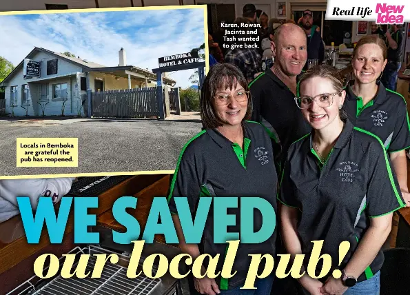 WE SAVED our local pub! - PressReader