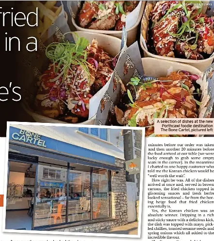 I tried a new fried chicken shop in a seaside town that everyone’s ...