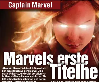Marvels erste Titelheldi­n - PressReader