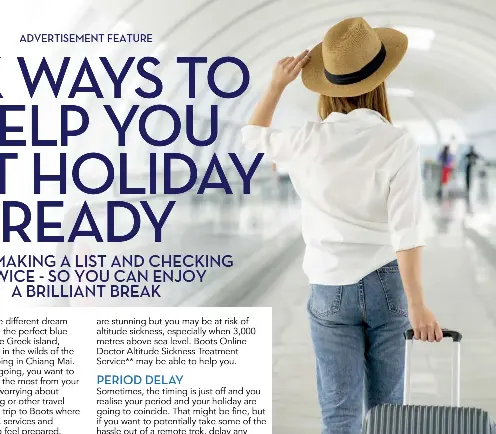 SIX WAYS TO help YOU get HOLIDAY READY - PressReader