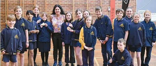 Kathy inspires students to set goals - PressReader