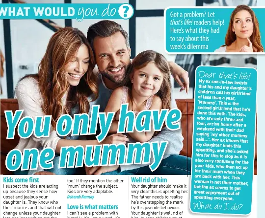 You only have one mummy - PressReader