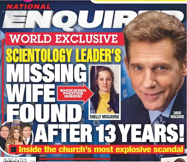 PressReader - National Enquirer: 2019-03-01 - MISS­ING WIFE FOUND AF ...