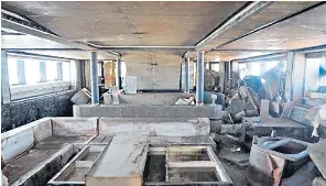 First view of interior since Bayesian super yacht raised - PressReader