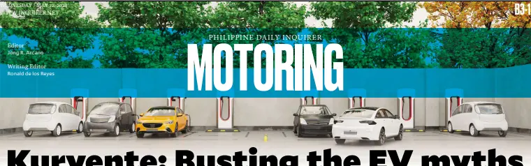 Kuryente: Busting the EV myths - PressReader