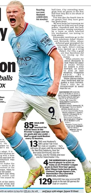 Haaland gives City an extra dimension - PressReader