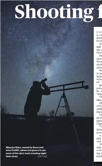 Shooting for the stars - PressReader