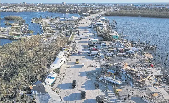 Hurricane wreaks havoc in Florida - PressReader