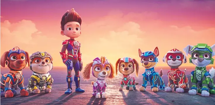 Paw Patrol: The Mighty Movie (U) - PressReader
