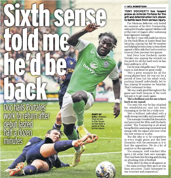 Sixth sense told me he’d be back - PressReader