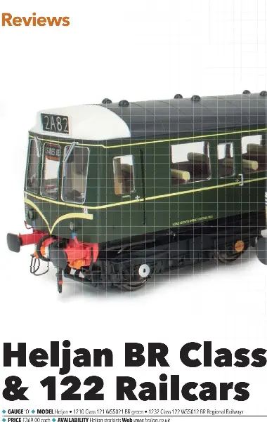 Heljan BR Class 121 & 122 Railcars - PressReader
