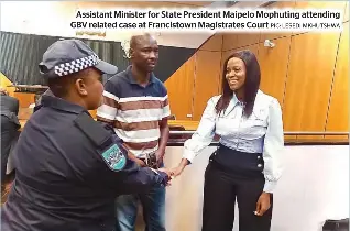 GBV should be declared SOE – Mophuthing - PressReader