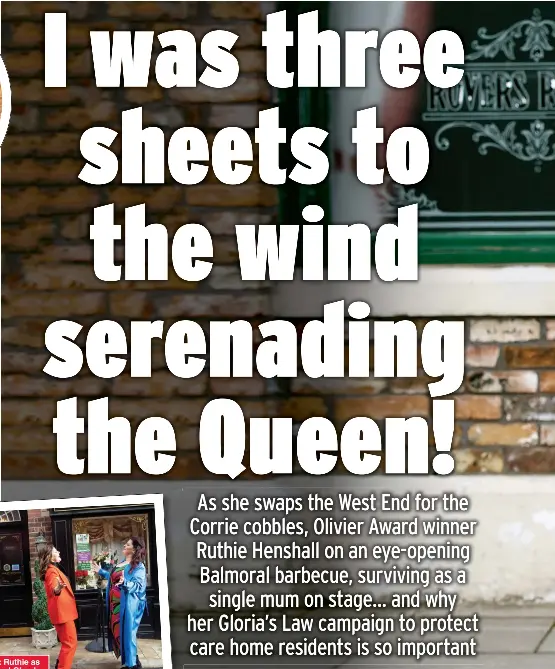 I was three sheets to the wind serenading the Queen! - PressReader