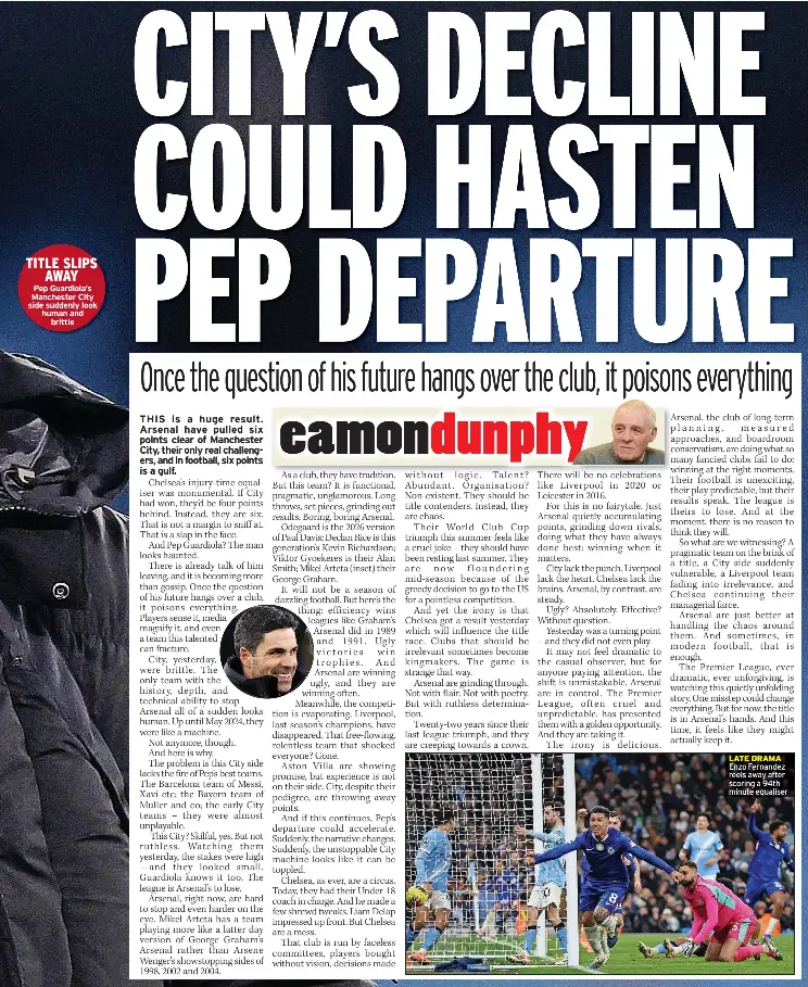CITY’S DECLINE COULD HASTEN PEP DEPARTURE - PressReader