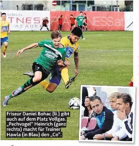 Ein „ Pechvogel“und Teamfriseu­r - PressReader