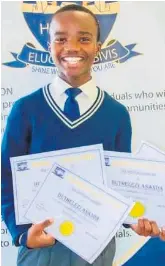 Boy Genius sets sights on pharmaceut­ical studies - PressReader