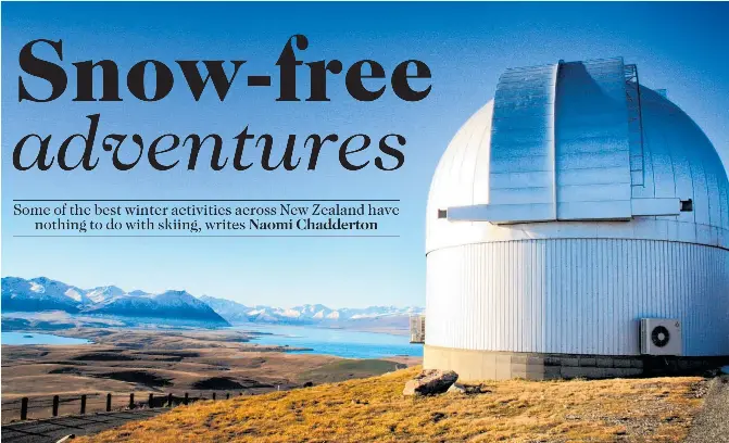Snow-free adventures - PressReader