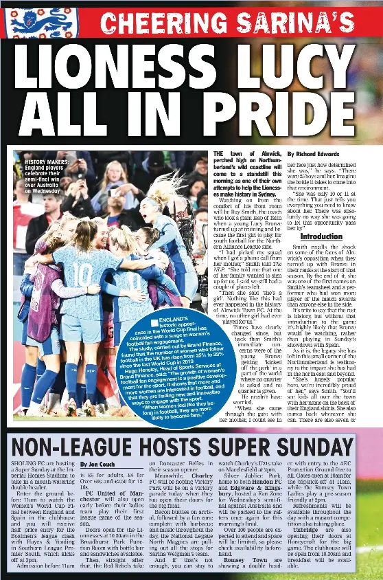 LIONESS LUCY FILLS US ALL IN PRIDE AND JOY - PressReader