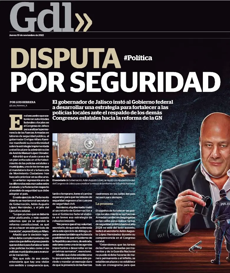 Disputa por seguridad - PressReader