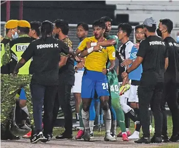 Referees need to buck up after punch-up in friendly - PressReader