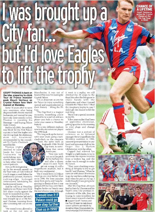 I was brought up a City fan... but I’d love Eagles to lift the trophy - PressReader