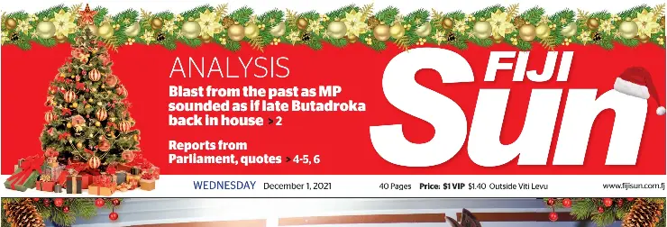 Blast from the past as MP sounded as if late Butadroka back in house ...